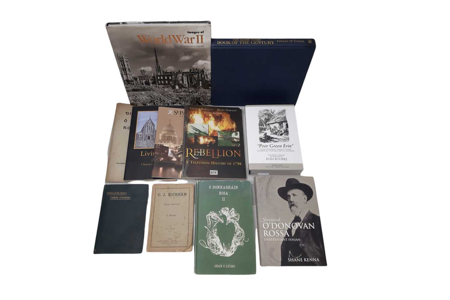 Lot 610 - A MISCELLANEOUS COLLECTION OF IRISH AND