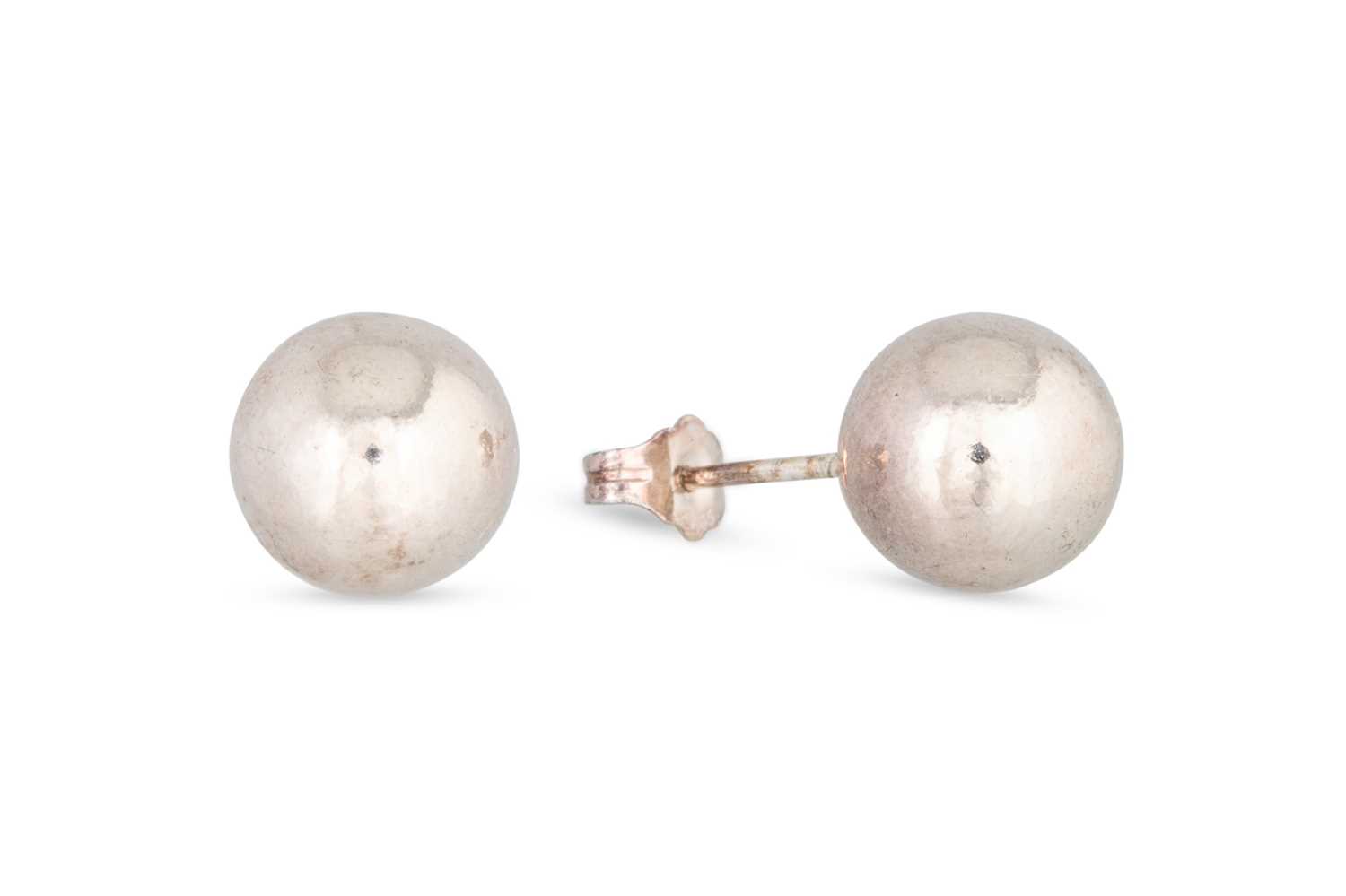 Lot 44 - A PAIR OF STERLING SILVER TIFFANY & CO