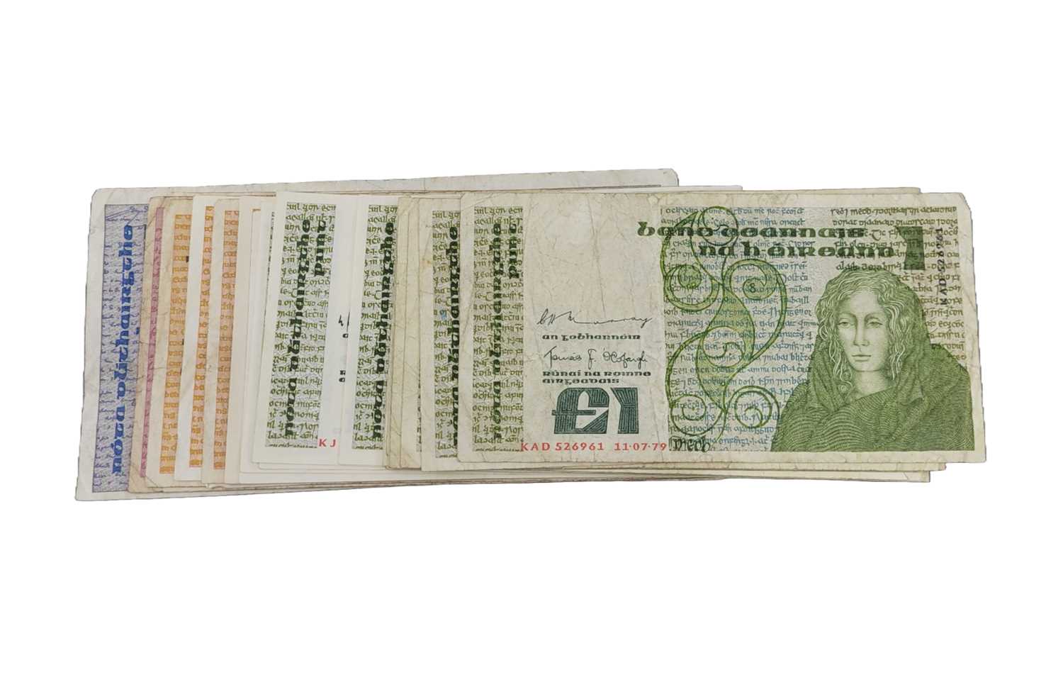 Lot 416 - A COLLECTION OF 33 SERIES 2 IRISH BANKNOTES,