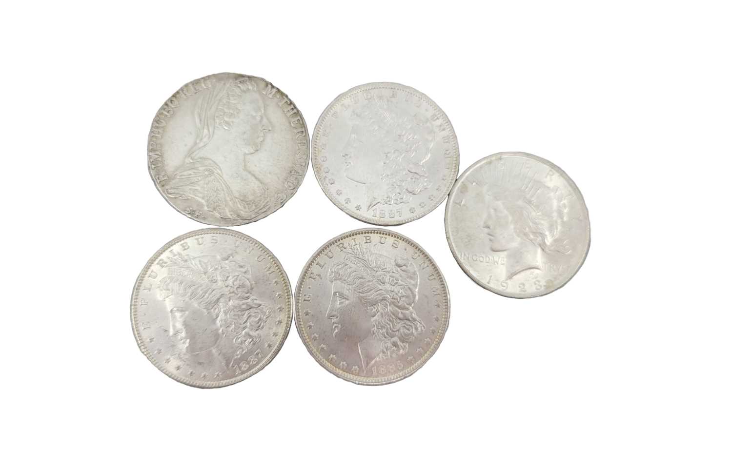 Lot 393 - A COLLECTION OF SEVEN 1966 IRISH 10 SHILLING
