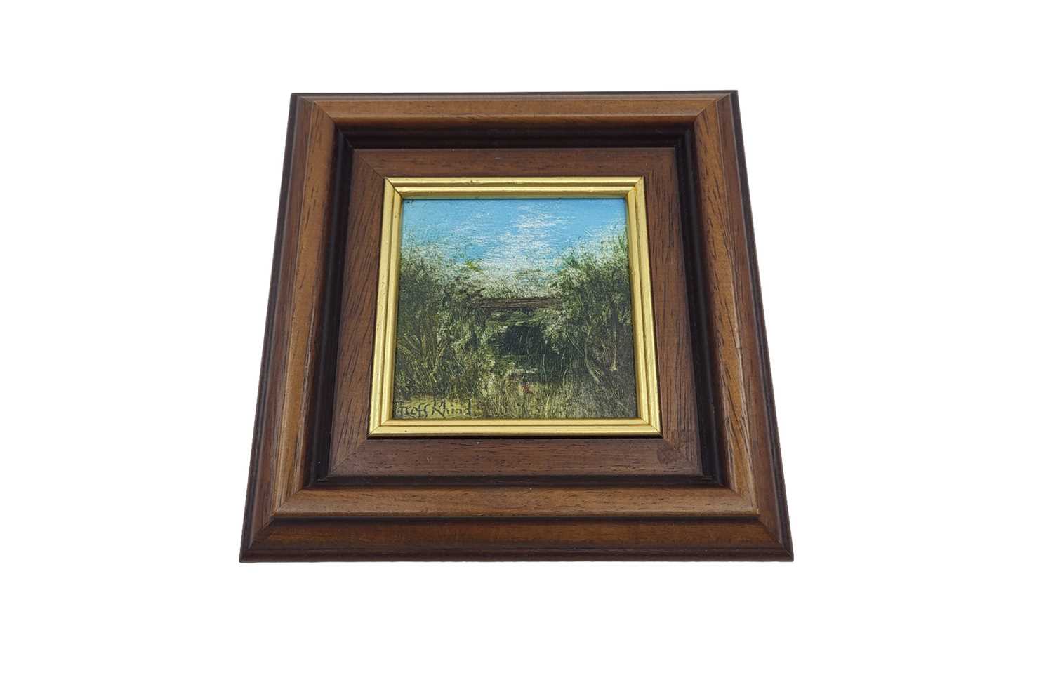 Lot 417 - GEOFF RHIND, Contemporary B 1945, abstract