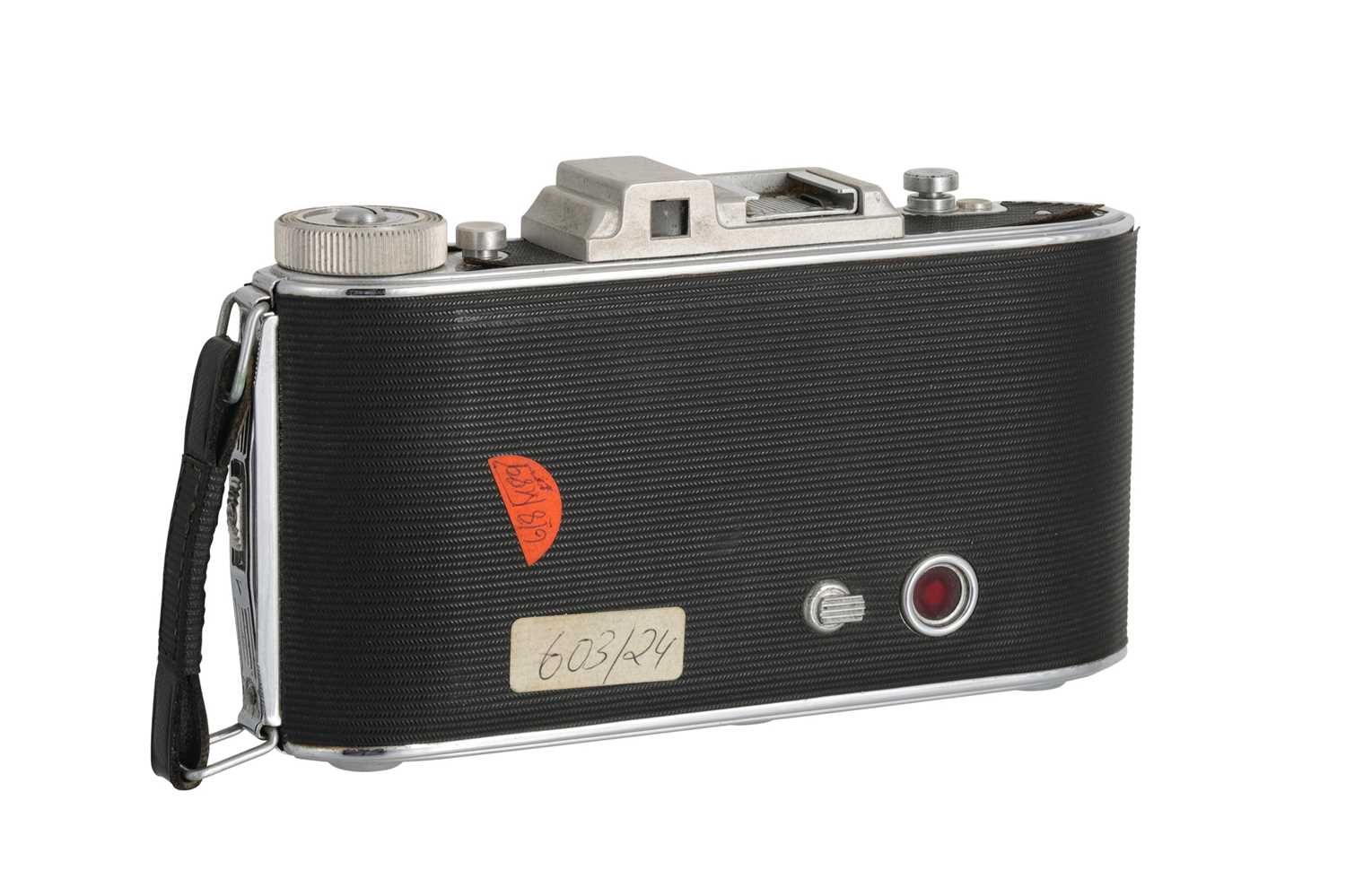 Lot 455 - AGFA BILLY RECORD BLACK FOLDING CAMERA,