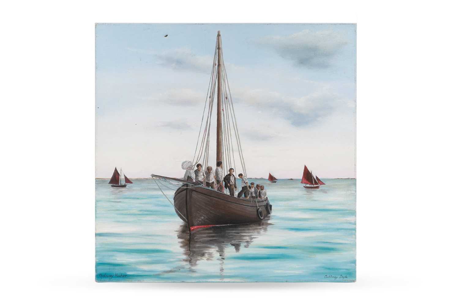 Lot 522 - ANTHONY DOYLE (IRISH CONTEMPORARY) "Galway